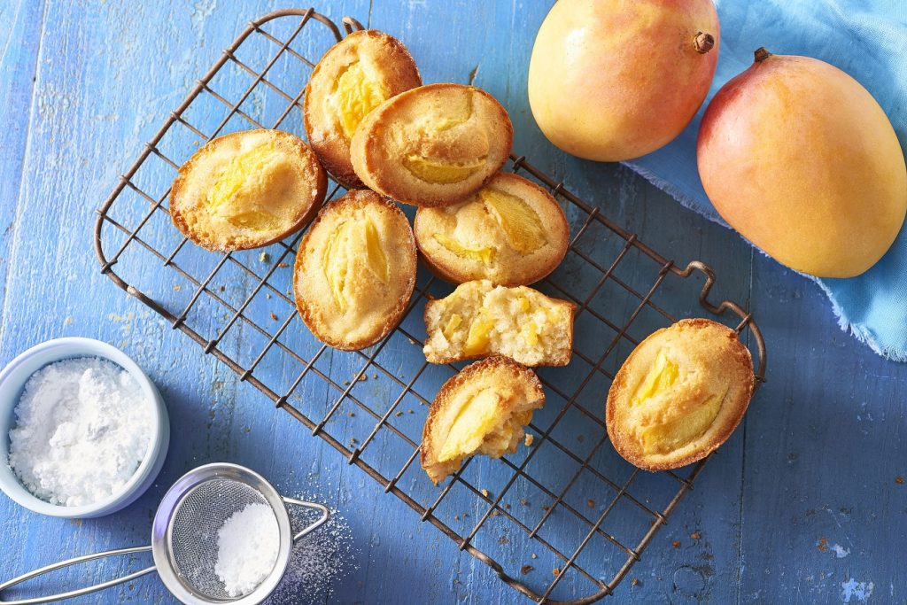 Mangoes Australia Mango friands - Mangoes Australia